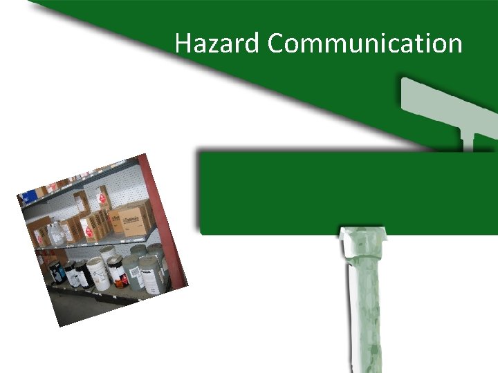 Hazard Communication SAFETY The purpose of OSHA Hazard