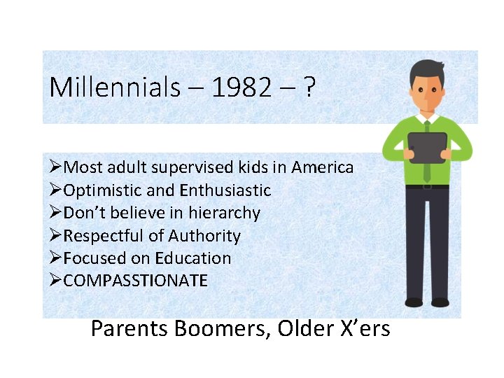 Leading Multiple Generations Presented by Silents Baby Boomers