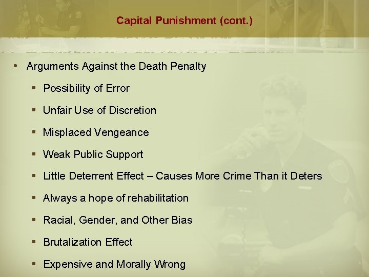 Chapter 11 Punishment and Sentencing The History of