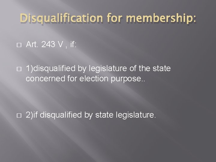 ARTICLE 243 P TO 243 W Schedule XII