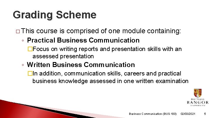 Business Communication Lecturer Gareth Jones Class 1 Introduction