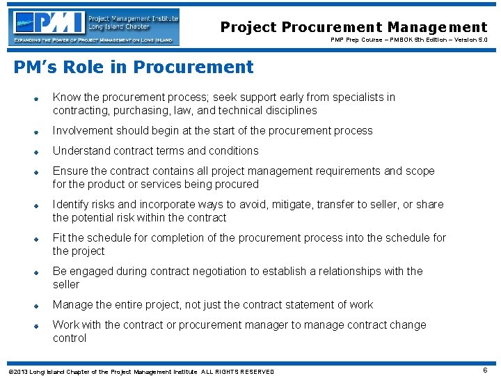 Project Procurement Management PMP Prep Course PMBOK 5