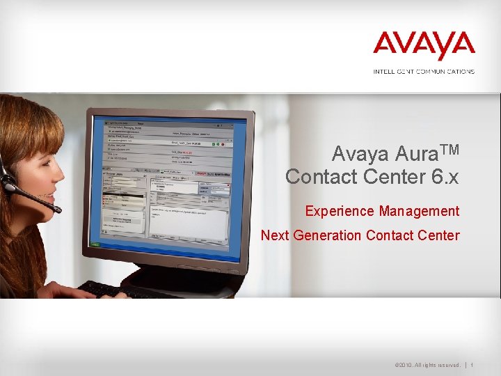 Avaya Aura TM Contact Center 6 x Avaya
