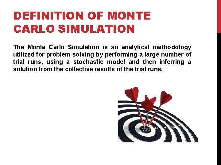 MMA 707 ANALYTICAL FINANCE I MONTE CARLO SIMULATION