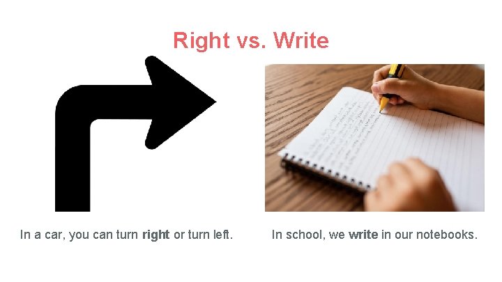 Homophones English Lesson Whats a Homophone One of