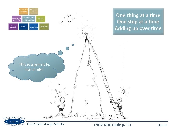 Introduction to Health Change Methodology How to get