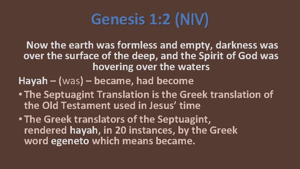 Why is the book of Genesis so important