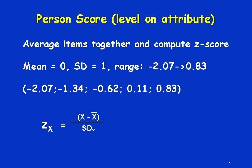 Similarities and Differences Between Classical and Item Response