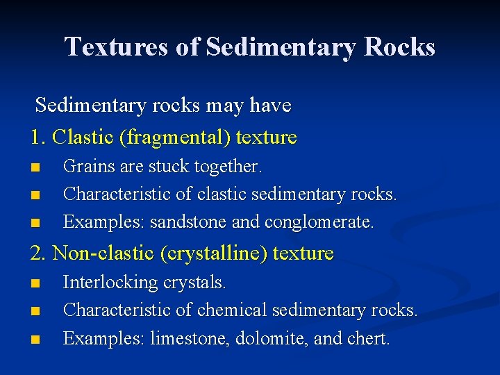 Sedimentary Petrology GEO 333 Lab 3 Clastic Sedimentary