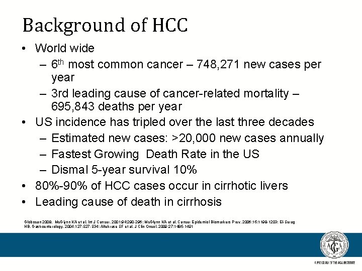Primary Liver Cancer Hepatocellular Carcinoma and Cholangiocarinoma Patrick