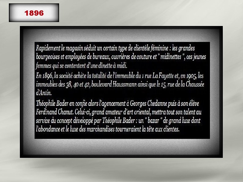 1893 Thophile Bader 1864 1942 Alphonse Kahn 1864