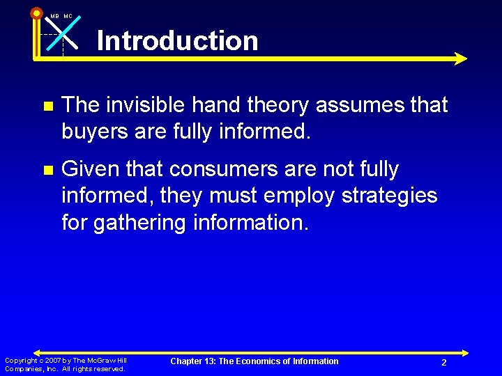 The Economics of Information MB MC Chapter 12