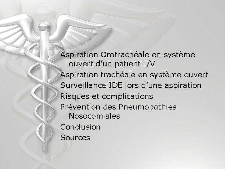 ASPIRATION ENDOTRACHEALE Blandine Desnoues Marie Lutton Marie Mingasson