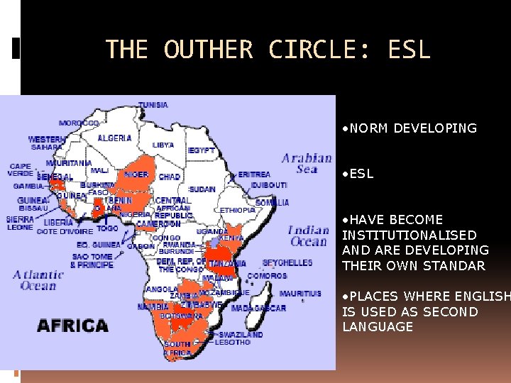 MODELS AND DESCRIPTIONS OF THE SPREAD OF ENGLISH