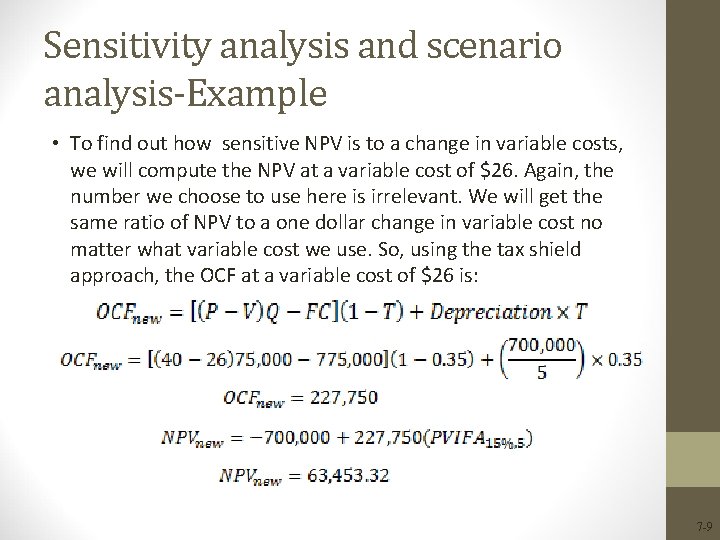 Chapter 7 Risk Analysis Real Options and Capital