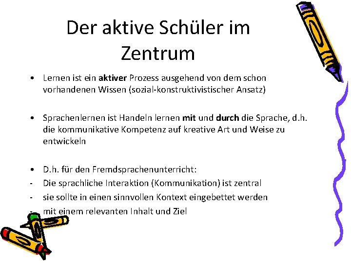 Mehrkanaliges Lernen mit Kopf Herz und Hand Lernen