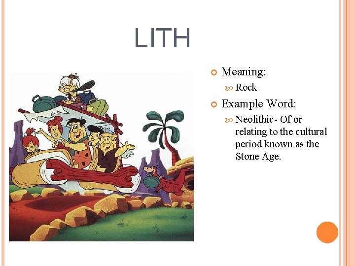 STEM LIST 9 PATH Meaning Feeling Example Word