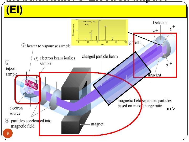 SPEKTROMETER MASSA 1 PRINSIP DASAR v 1 Molekul