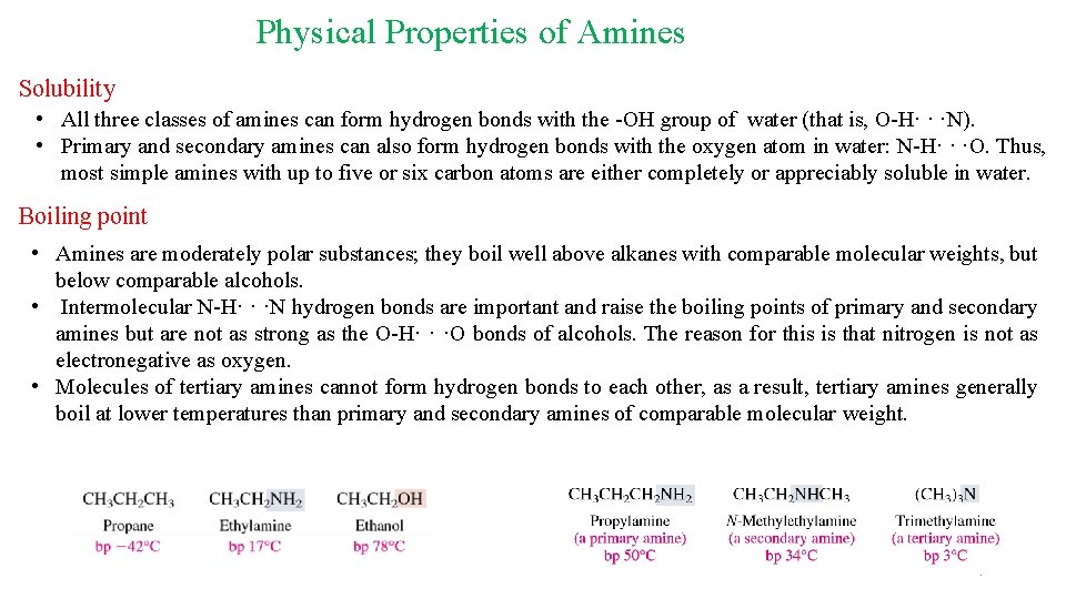 241 Chem CH8 Amines 1 Learning Objectives By