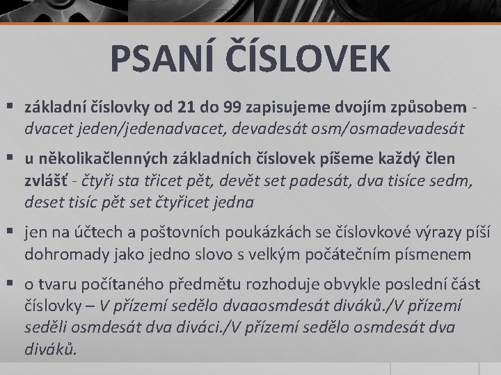 PRAVOPIS SLOVEK Mgr Michal Oblouk ADOV SLOVKY za