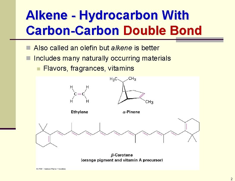 Alkenes Structure and Reactivity Prof Dr Wagdy I