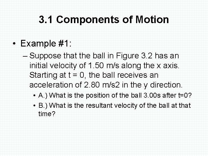Lecture Outline Chapter 3 College Physics 7 th
