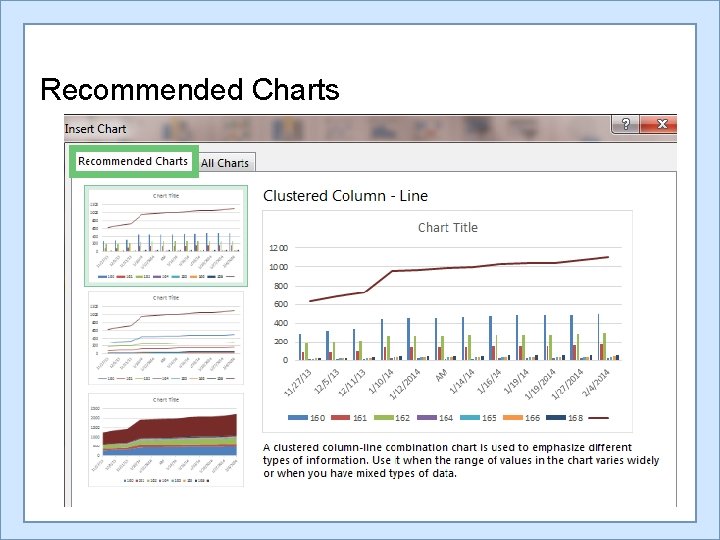 Overview of Analytics Capabilities for Excel 2013 Data
