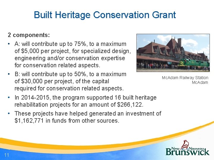 Heritage Branch Department of Tourism Heritage and Culture