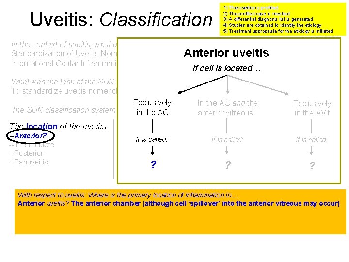 Uveitis Basics What is uveitis Uveitis Basics What