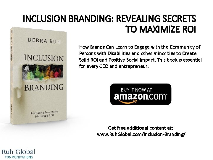 Inclusion Branding Debra Ruh July 10 th 2018