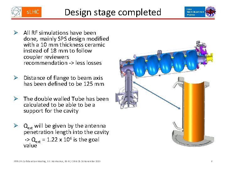 CERN Beams department RF group s LHC Status