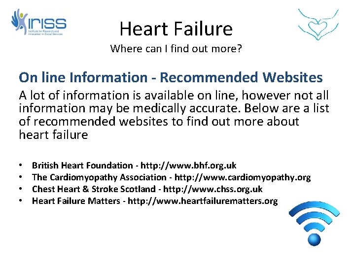 Heart Failure Patient Information Frequently asked questions What