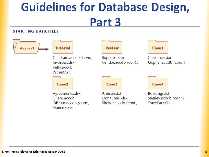 Access Tutorial 2 Building a Database and Defining