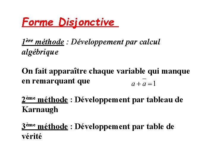 Fonctions Boolennes 1Dfinition Cest une fonction dune ou