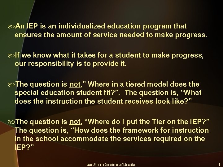 Response to Intervention Revisiting the Basics Deepening our