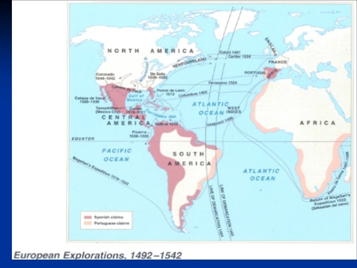Discovery and Early Colonization Compare and Contrast Spanish