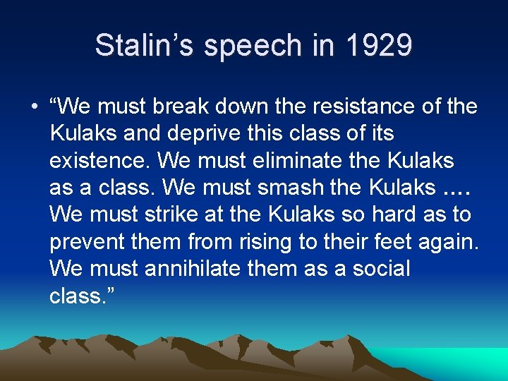 USSR under Stalin 1927 53 Joseph Stalin 1879