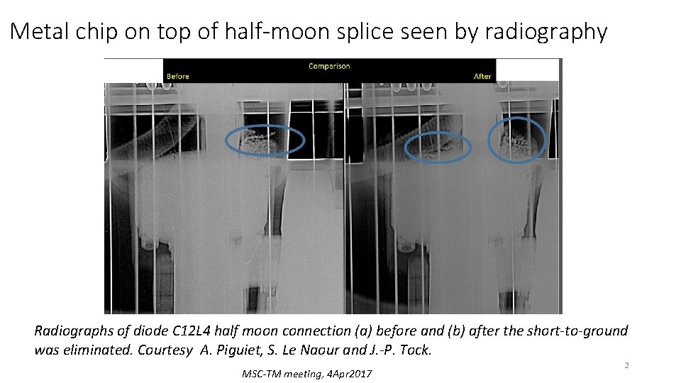 Consolidation of the dipole diode insulation Technical aspects