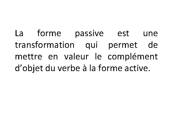 Le passif 1 BTO 3 me Evaluation Le