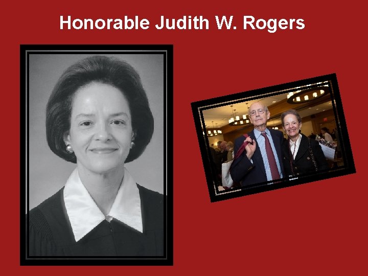 The Judiciary September 16 18 2016 We Live