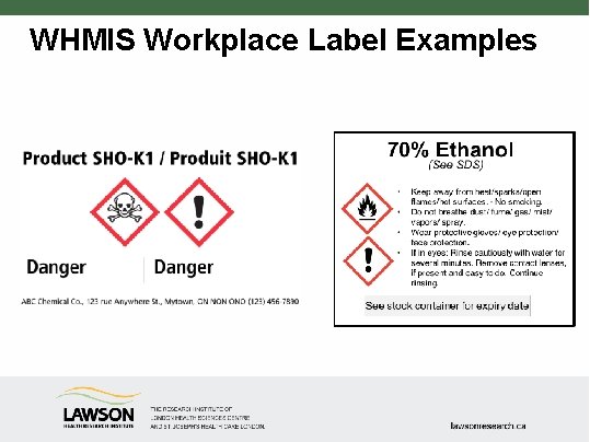 Chemical Safety Module Working Safely With Chemicals Lawson