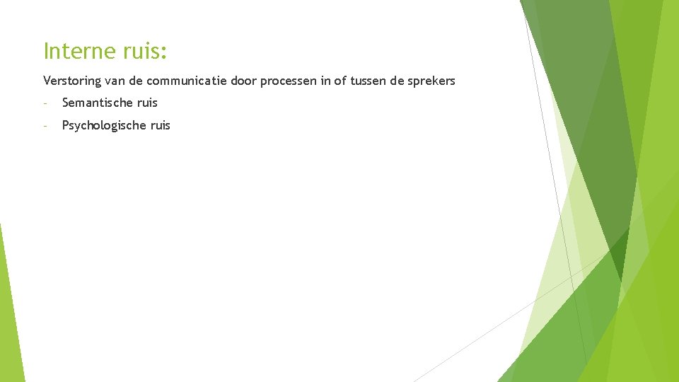 Gesprekstechnieken Periode 1 les 4 Metacommunicatie 2 van