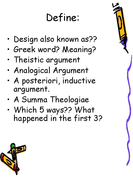 Define Design also known as Greek word Meaning