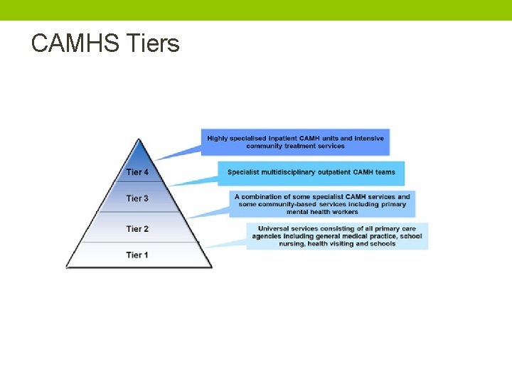 CHILD AND ADOLESCENT MENTAL HEALTH Stephanie Holden July