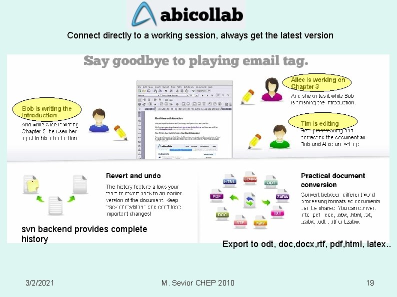 Abi Word Abi Collab Real Time Document collaboration