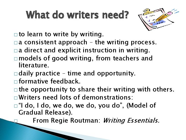 Writing Workshop An Effective Pedagogical Practice for All