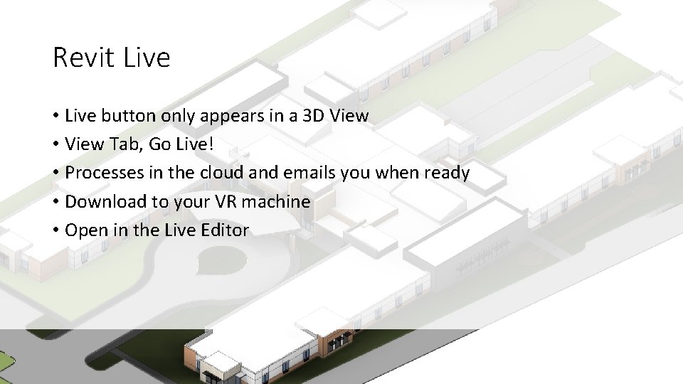 Form It Revit 2018 Live VR Webinar Process
