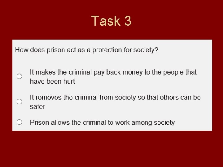 How effective are Prisons Learning Purposes All To