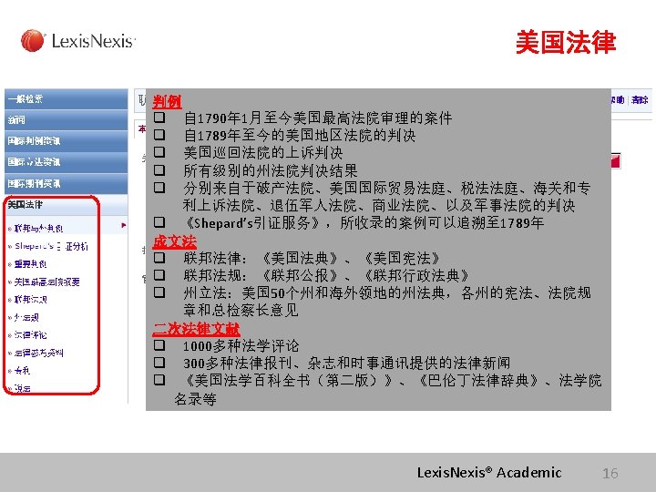 Lexis Nexis Academic Lexis Nexis Lexis Nexis Academic