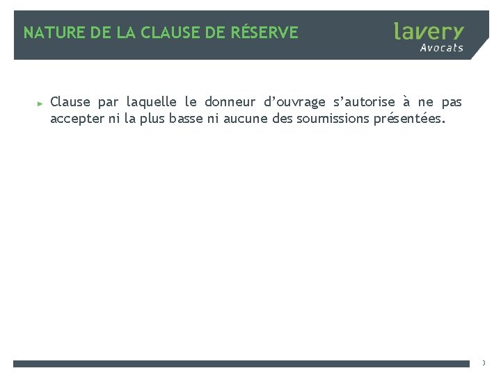 15 fvrier 2017 BONNE FOI ET APPEL DOFFRES